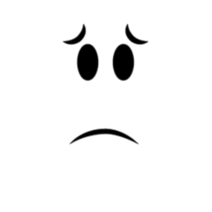 Sad face