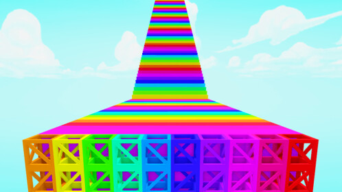 [⭐NEW] Easy Rainbow Obby - Roblox