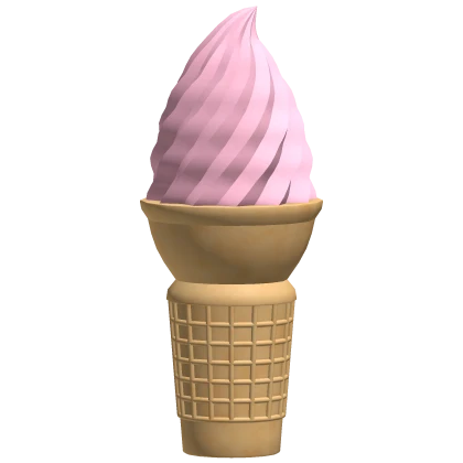 Strawberry Ice Cream Cone | Roblox Item - Rolimon's