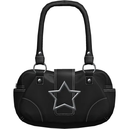 Y2K Black Purse Trendy Girl Side Handbag Gyaru | Roblox Item - Rolimon's