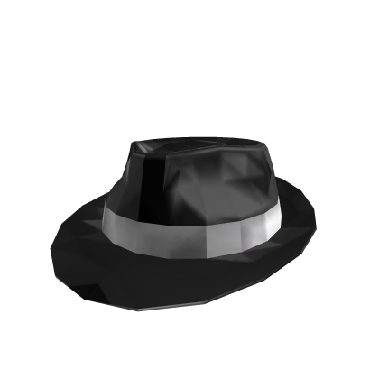 black fedora