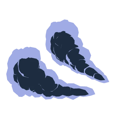 Anime Dust Cloud DBZ (Dark Blue) | Roblox Item - Rolimon's
