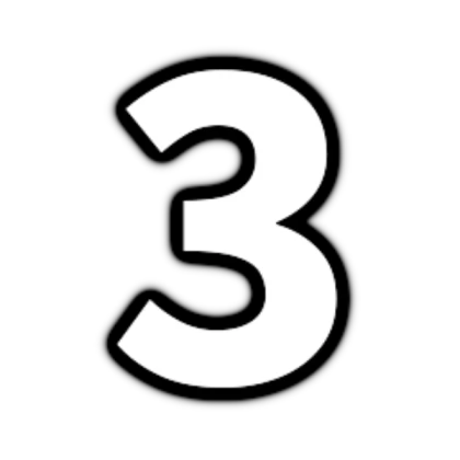 Number 3 [ font: SourceSansBold ]