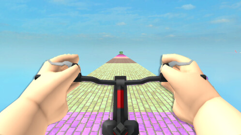 Every Second You Get +1 Speed But You’re On a Bike - Roblox