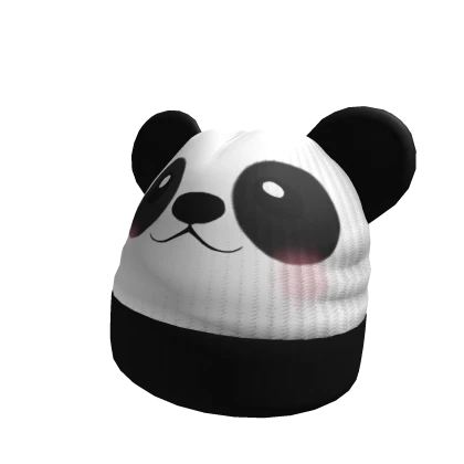 Cute Panda Beanie | Roblox Item - Rolimon's