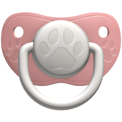 Bayi Merah Paw Pacifier - Roblox