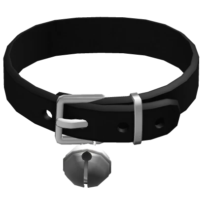 kawaii black belt bell choker collar 3.0 | Roblox Item - Rolimon's