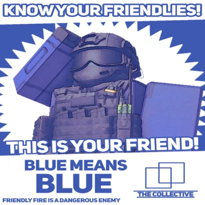 The Collective Friendly Fire Poster