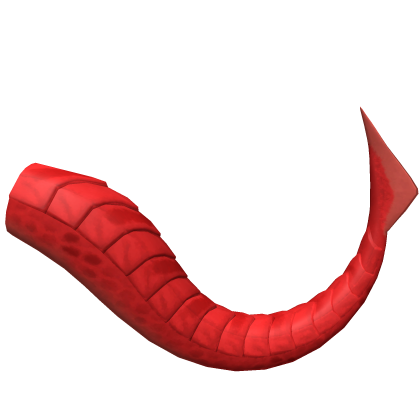 Cauda Wyverna Vermelha Brilhante - Roblox