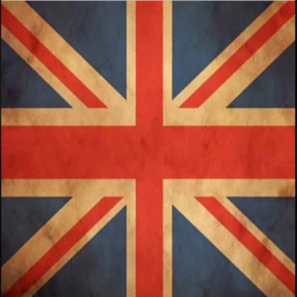 Vintage British flag