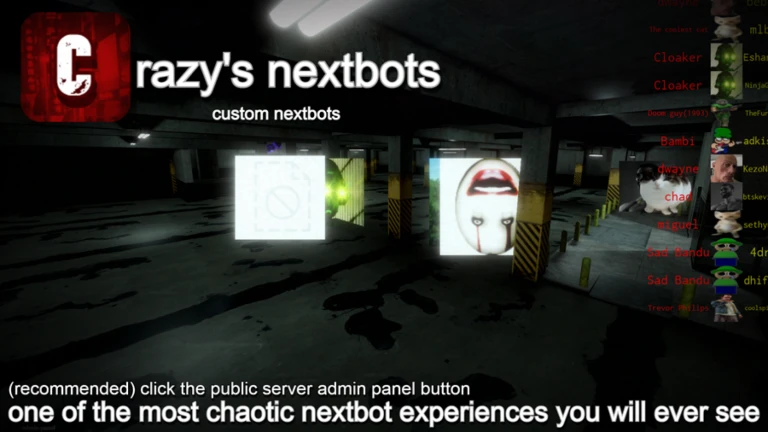 [móvil] crazy's nextbots [nextbots personalizados] - Roblox