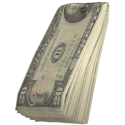 Folded Money On The Mouth | Roblox Item - Rolimon's