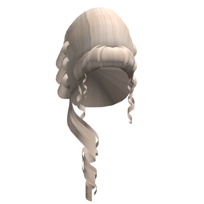 Pelo rococó elegante rubio ceniza - Roblox
