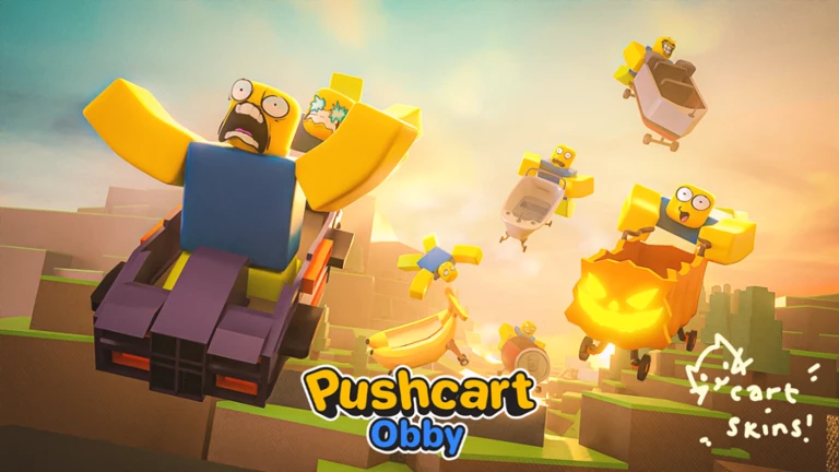 [อัปเดต!] Pushcart Obby! - Roblox