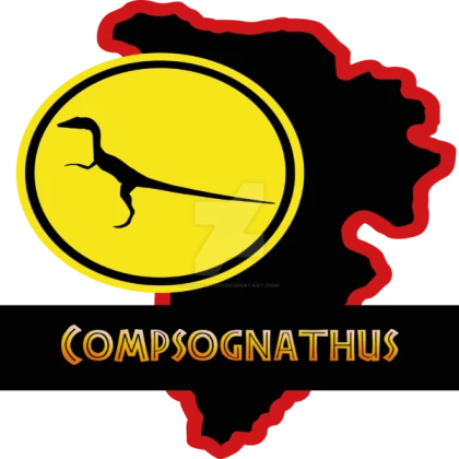 compsognathus enclosure sign