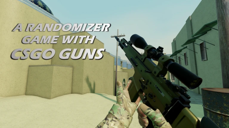 Hiperrealistyczne pistolety CSGO - Roblox