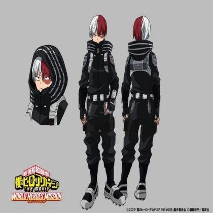 Shoto Todoroki Stealth Suit