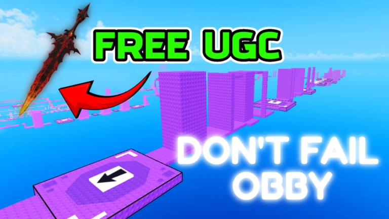 UGC อย่าล้มเหลว OBBY - Roblox