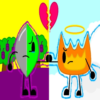 BfDi cry sad emo yoyleland leafy firey alpha