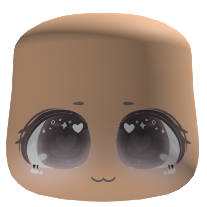 Cute Soft Chubby Cheeks Makeup Mask (Light) - Roblox