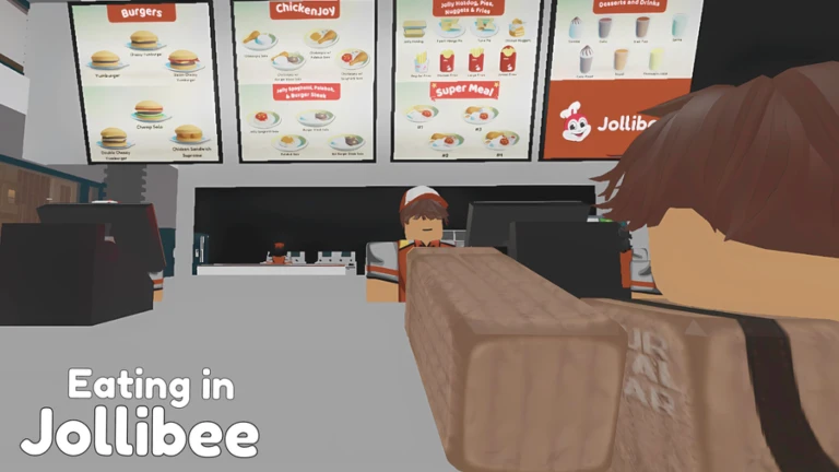 Manger à Jollibee - Roblox