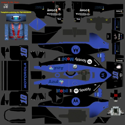 Pintura Indycar Apollo 1