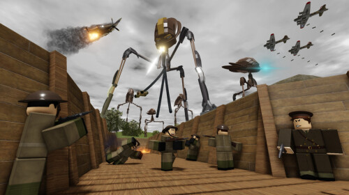 ️ Perang Mars Besar ️ - Roblox