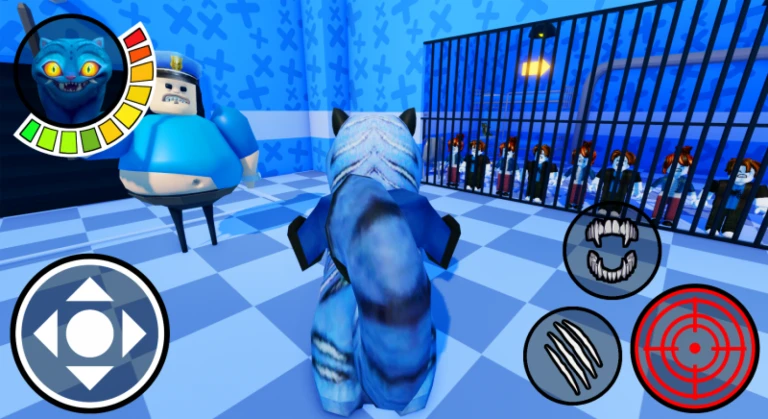DERPY TIGER'S PRISON RUN OBBY - Roblox