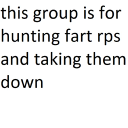 Fart rp hunting group | Roblox Group - Rolimon's