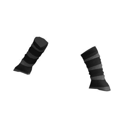 Black & Grey Arm Warmers | Roblox Item - Rolimon's