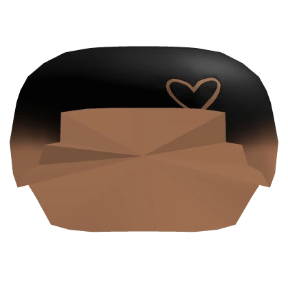 Buzz Cut Mid Fade Heart Design on front | Roblox Item - Rolimon's