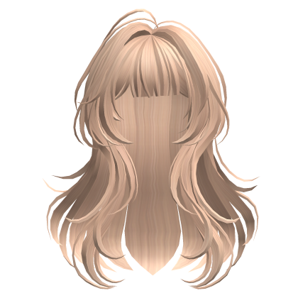 Rambut Berlapis Pirang Lucu - Roblox