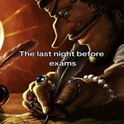 Blackbeard Writing Meme