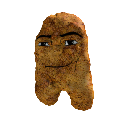 [⏳] Nugget Man Face Backpack - Roblox