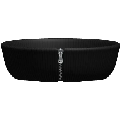 Zipper Turtleneck Black Gray Wool Basic Collar 1.0 | Roblox Item ...