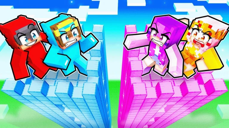 floor is lava miles get eaten skill fall teamwork - Roblox