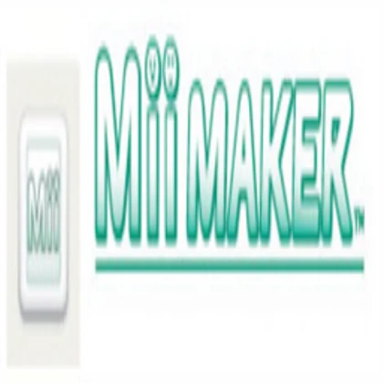 Nintendo 3DS Mii Maker.