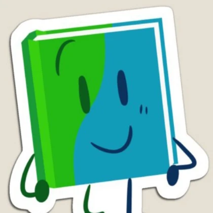 Book || BFDI BFB TPOT Sticker Icon