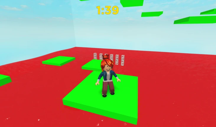 Color Block Is Lava - Roblox