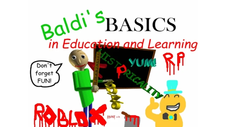 Baldi's Basics Morph RP - Roblox