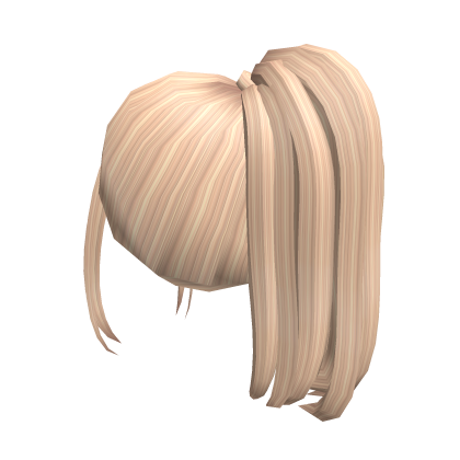 Ästhetisches Y2K High Pony in Blond – Roblox