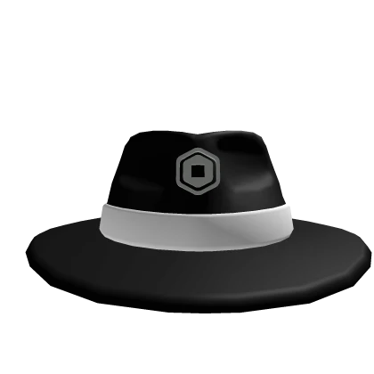 White Banded Robux Fedora | Roblox Item - Rolimon's