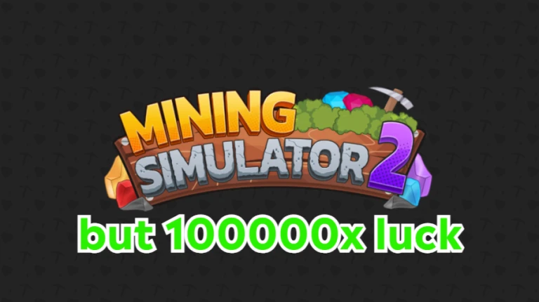 Simulador de Minería 2 Pero 10000x Suerte - Roblox