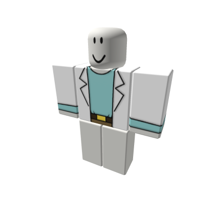 RICK & MORTY: Rick Sanchez's Lab Coat [COSPLAY] - Roblox