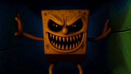Menino Quadrado [HORROR] - Roblox