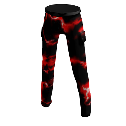 Red Smoke Joggers Roblox