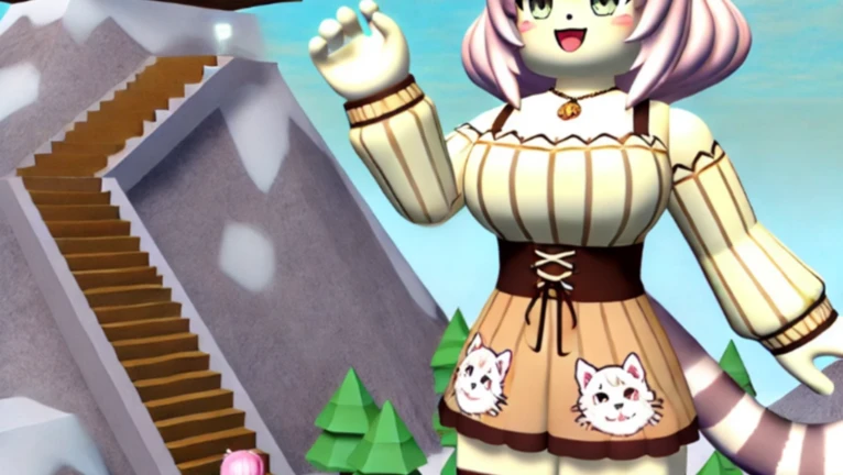 Suba para conhecer Neko - Roblox