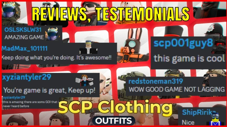☣️SCP 의상 및 의상 - Roblox