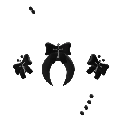PRCD® cute gothic septum with bows and piercings | Roblox Item - Rolimon's