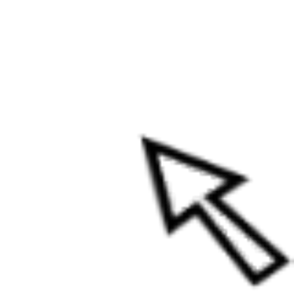 old roblox mouse cursor black